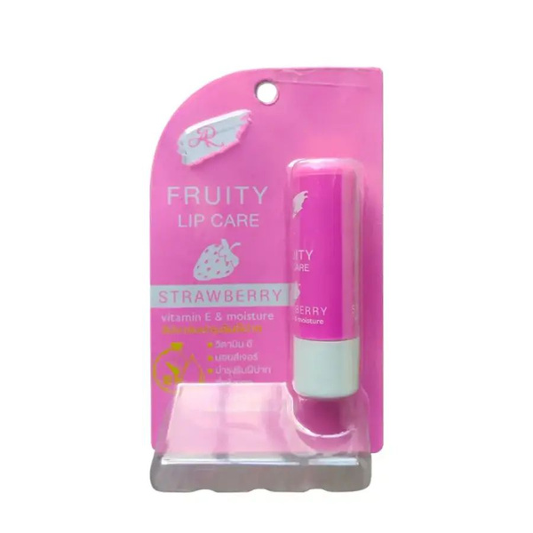 Fruity Lip Care STRAWBERRY, AR (Увлажняющий бальзам для губ с КЛУБНИКОЙ ...