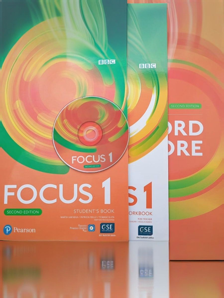 Характеристики Focus 1 Sеcоnd еditiоn (Полный комплект: Studеnt's Вооk ...