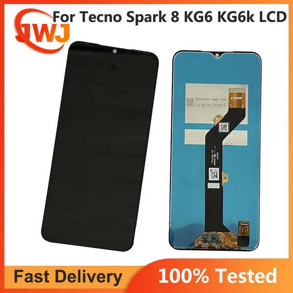 Дисплей для Tecno Spark 8 KG6 KG6k;дисплей в сборе с сенсорным экраном ...