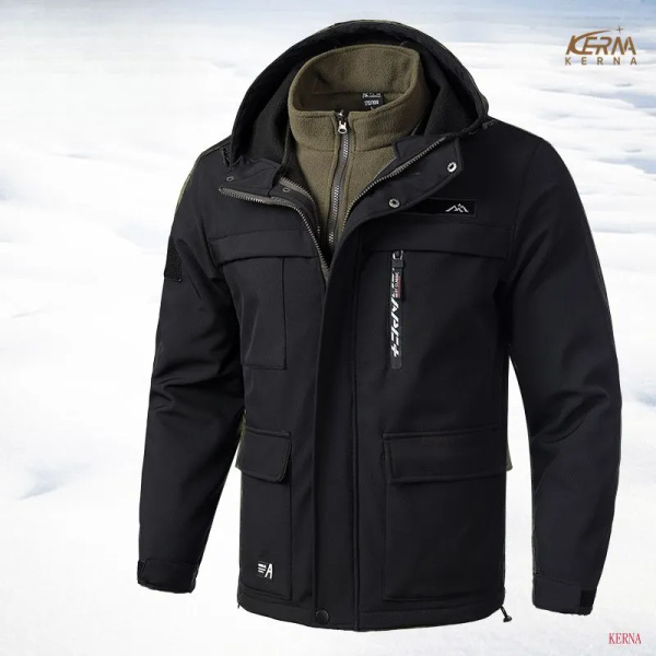 Костюм рабочий KERNA черный ,46 купить на OZON по низкой цене (1728219166)