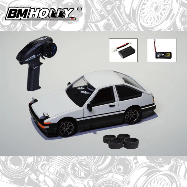 BMRX-FLD Мини 1/28 RC дрифт-машина с задним приводом AE86, с ...