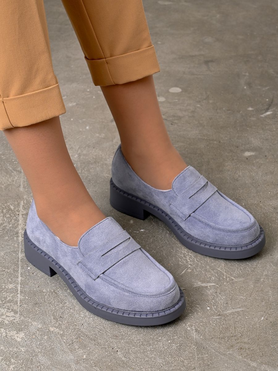 Лоферы Женские Замшевые купить на OZON по низкой цене