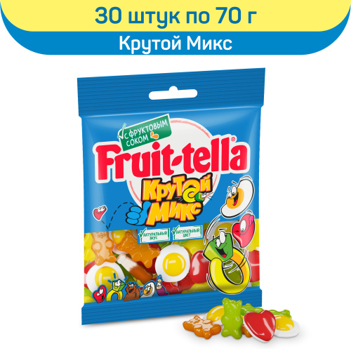 45 отзывов на Жевательный мармелад Fruittella Крутой Микс, 30 шт по 70г от покупателей OZON