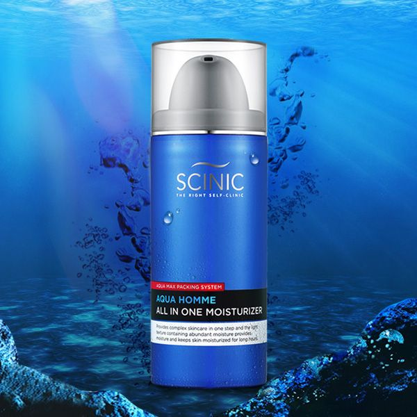 SCINIC Мужской увлажняющий крем для лица AQUA HOMME All In One ...