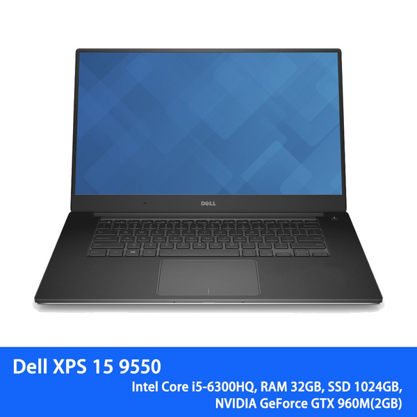 Ноутбук Dell XPS 15 9550, серый металлик купить по низкой цене: отзывы ...