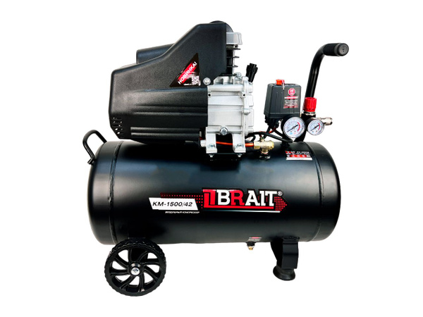 Компрессор Масляный BRAIT, 1500 Вт - купить по выгодным ценам в интернет-магазине OZON (1416513773)