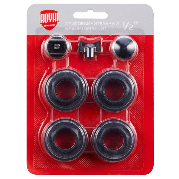 Монтажный комплект для радиатора Royal Thermo Набор 1/2", Сталь, Латунь ...
