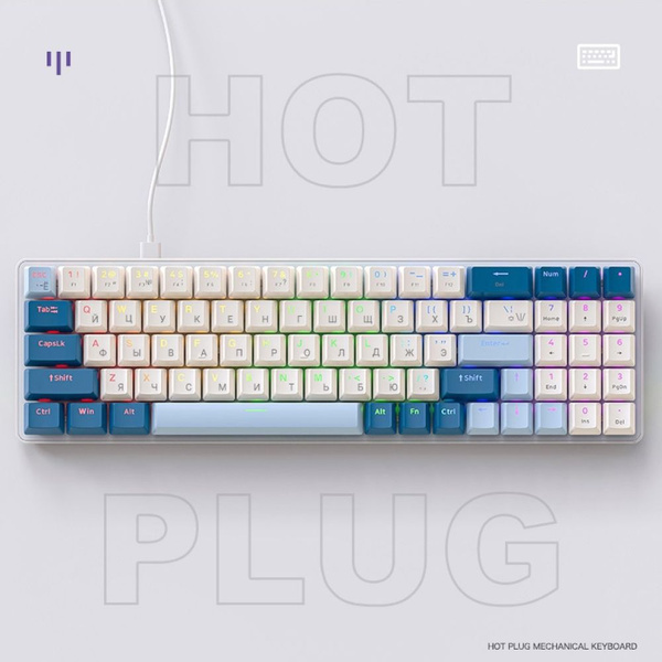 Механическая клавиатура Verzu Electro K65001 купить по низкой цене ...