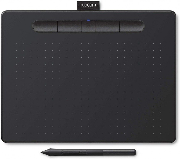 Графический планшет Wacom, A5, Windows, Mac OS, 4096 уровней, черный ...