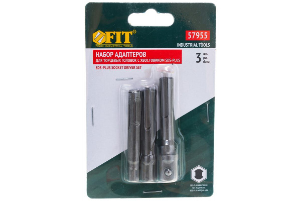 Торцевая головка FIT FINCH INDUSTRIAL TOOLS адаптер для головок ...
