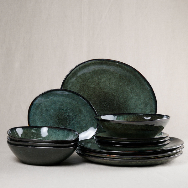 MIXOM Набор столовой посуды "алтай " из 12 предм., количество персон: 4 - купить с доставкой по ...