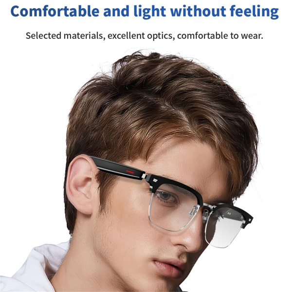 E13 Smart Glasses Беспроводные очки Bluetooth 5.0 черный C купить на ...