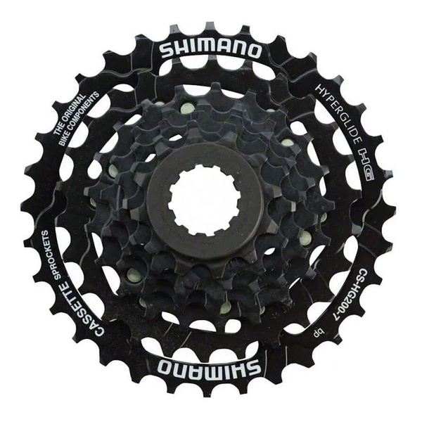 Кассета для велосипеда Shimano CS-HG200, 12-32T, 7 скоростей - купить с ...
