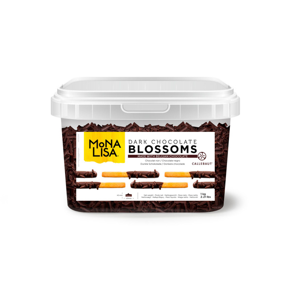 Шоколадная стружка темная Blossoms Dark MoNa Lisa 1 кг купить на OZON ...
