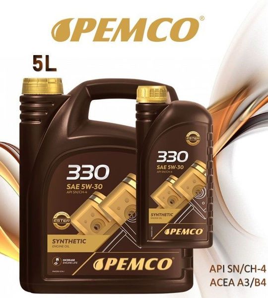 Масло моторное PEMCO 5W-30 Синтетическое - купить в интернет-магазине ...