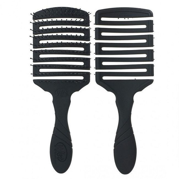 Wet Brush Расческа для быстрой сушки волос/Pro Flex Dry Black, черный ...