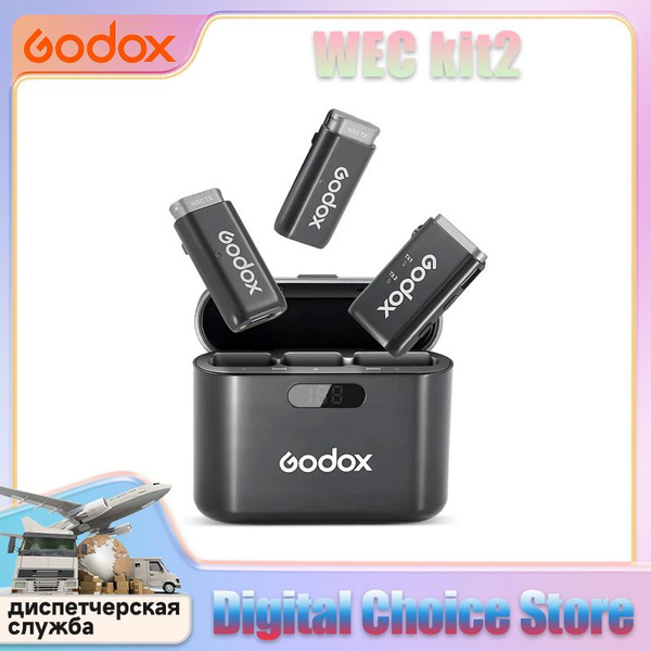 Микрофон для фото и видеокамер Godox WEC kit2 - купить по выгодной цене в интернет-магазине OZON ...