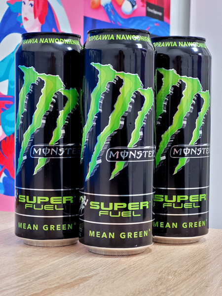 Энергетический напиток Monster Energy Super Fuel Mean Green / Монстер ...