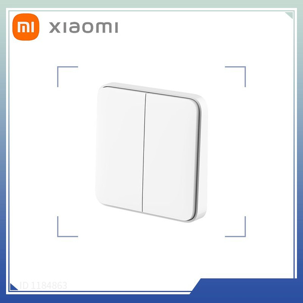 Xiaomi Умный выключатель с Xiaoai , Версия Bluetooth, белый.(Версия с ...