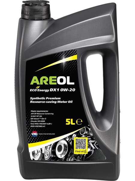 Масло моторное AREOL 0W-20 Синтетическое - купить в интернет-магазине ...