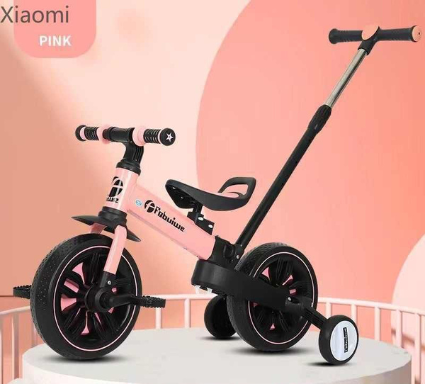 Xiaomi Детский беговел 4 в 1 с родительской ручкой купить с