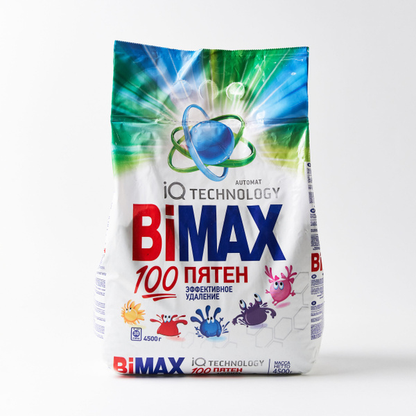 BiMAX Стиральный порошок 4500 г Для деликатных тканей, Для спортивной одежды - купить с ...
