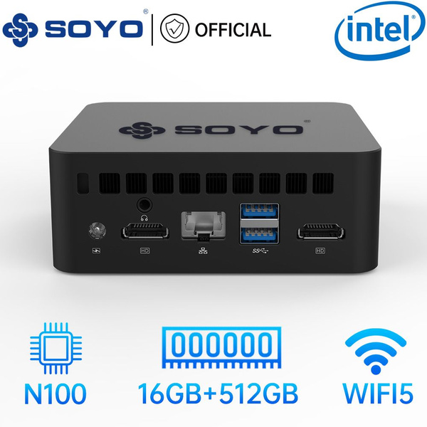 Купить компьютер SOYO MINI PC M2 Plus2 мини-ПК Intel N100 Windows 11 ...