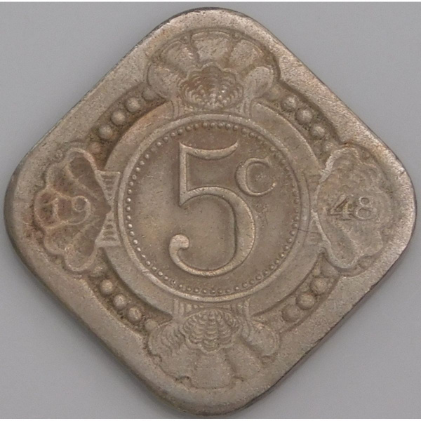 Кюрасао монета 5 центов 1948 КМ47 VF арт. 47625 - купить в интернет-магазине OZON с быстрой ...