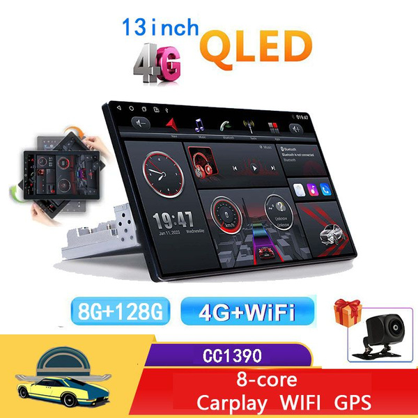 Магнитола 1 DIN 8GB /128GB Универсальная 13 дюймов/Cool car/8-core ...