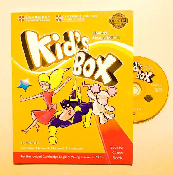 Kid's Box Starter. Учебник + CD/DVD 2nd edition - купить с доставкой по выгодным ценам в ...