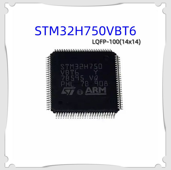 Оригинальный чип STM32H750VBT6 LQFP - 100 ARM 32 - разрядный микроконтроллер - купить с ...