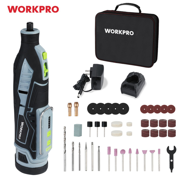 Гравер аккумуляторный с насадками 115 шт 12В WORKPRO с регулировкой скорости купить на OZON по ...