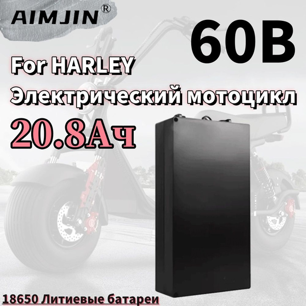 Аккумулятор для мототехники 60V-20.8AH-18650 купить по выгодной цене в интернет-магазине OZON ...