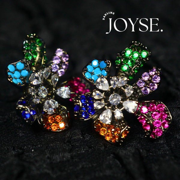 Серьги Darling JOYSE Premium женские бижутерия гвоздики пусеты - купить ...