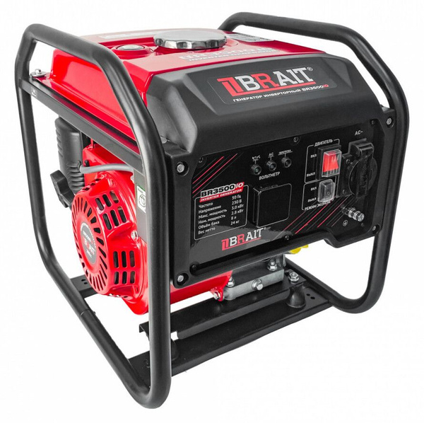 Генератор бензиновый инверторный BRAIT BR3500iO - купить по низкой цене в интернет-магазине OZON ...