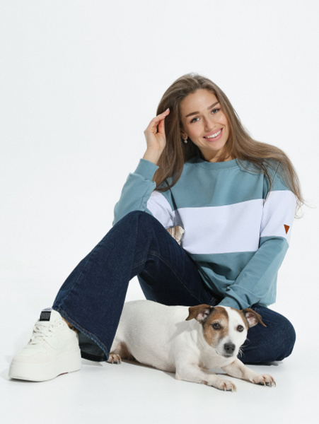Свитшот lovetex.store Большие размеры - купить с доставкой по выгодным ...