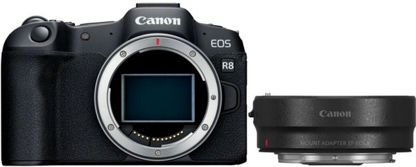 Беззеркальный фотоаппарат Canon R8 MOUNT ADAPTER EF EOS R - купить по ...