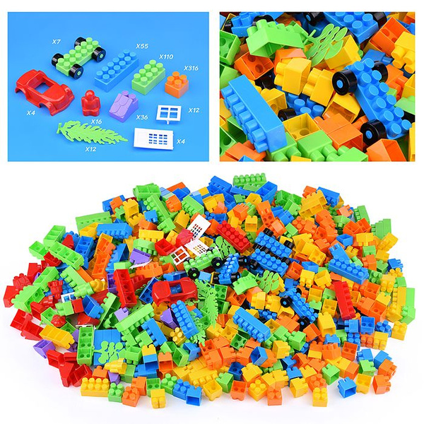 Конструктор "Комби Блок" 600 дет. - купить с доставкой по выгодным ценам в интернет-магазине ...