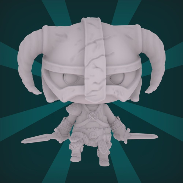 Фигурка POP Драконорождённый - 60 мм / Dragonborn, Skyrim - купить с ...