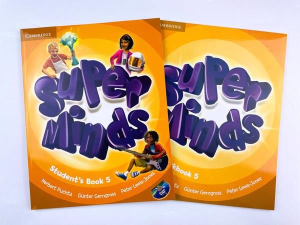 Super Minds 5 Students book + WorkBook + CD (first edition) | Herbert ...