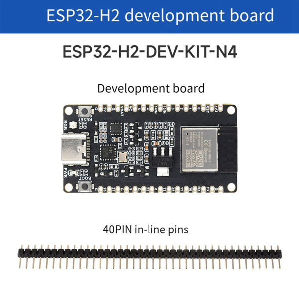 Плата разработки ESP32-H2 ESP32 H2 DEV KIT N4 Модуль 4 МБ Flash Поддержка BLE/Zigbee/Thread ...
