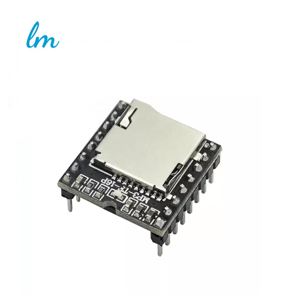 Модуль DFPlayer Mini MP3 Player V3.0 16P Поддержка TF-карты U-Disk Mini ...