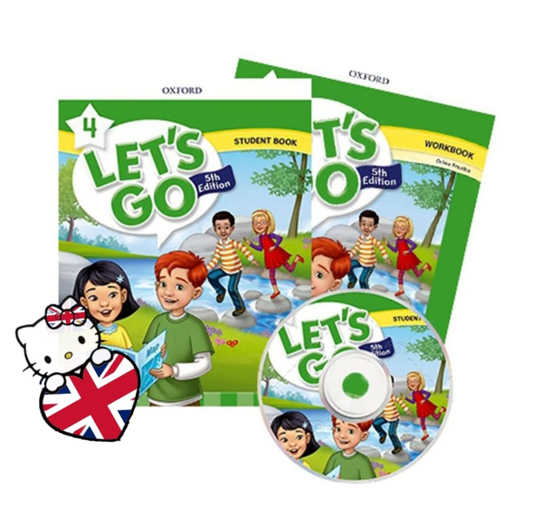 Let's Go 4 5th edition (Учебник + Рабочая Тетрадь + CD/DVD) - купить с доставкой по выгодным ...