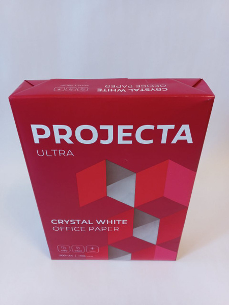 Бумага А4 для принтера Projecta Ultra, 80 г/м2, 500л, класс А - купить ...