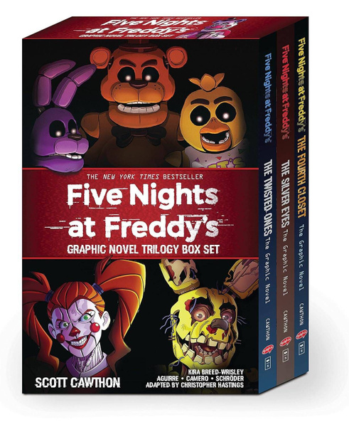 Five Nights at Freddy's Graphic Novel Trilogy Box Set Пять ночей у ...