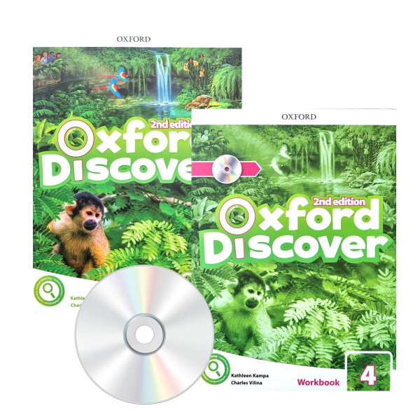 Oxford Discover 4 2nd Edition : Комплект: Student Book + Workbook + DVD ...