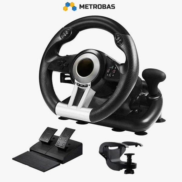 METROBAS PX V3II0 Гоночный руль 180 градусов USB-вибрация с двумя ...