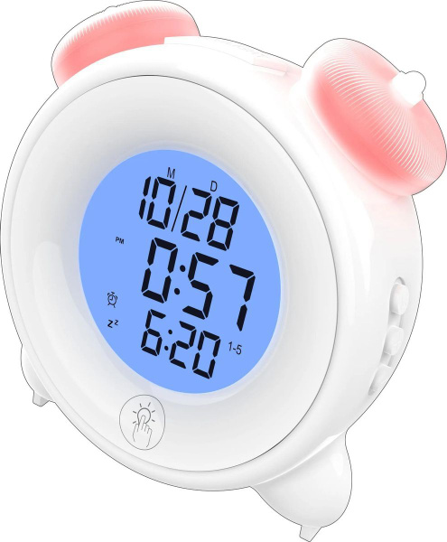 Будильник без радио Ritmix CAT-057 White, белый - купить с доставкой по ...