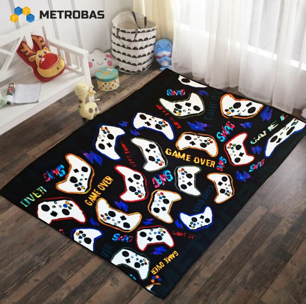 METROBAS Коврик для детской, Полиэстер, Черный, 0.8 x 1.2 м - купить с ...