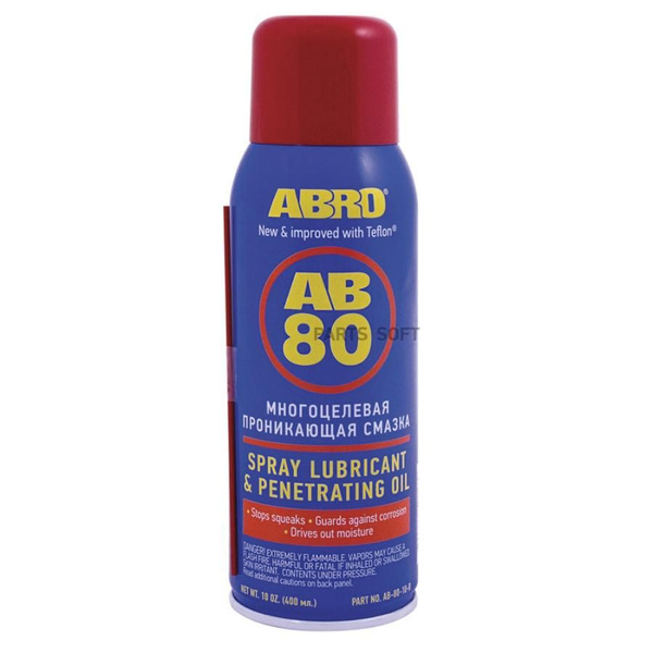 Смазка универсальная Abro Masters аэрозоль 520 мл AB80-10R - купить в ...